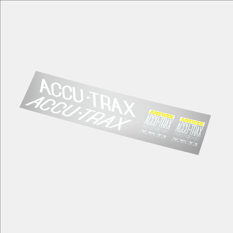 Answer Accu Trax Fork Decal
